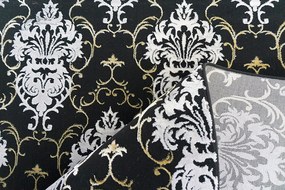Berfin Dywany, Kusový koberec Elite 23282 Black Gold, 80x150, černobílá, ložnice