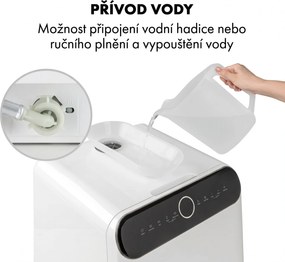 Klarstein Oceana, myčka nádobí, volně stojící, 860 W, energetická třída F, bez instalace, bílá
