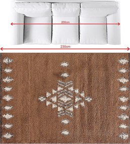 Koberec Royal almond brown 160x230 cm