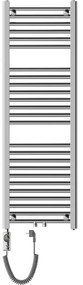 Mexen Mars, elektrické topné těleso 1200 x 400 mm, 300 W, chromová, W110-1200-400-2300-01