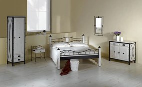 Iron Art STROMBOLI kovaná postel pro rozměr matrace: 160 x 200 cm