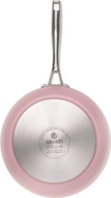 Elmich Nepřilnavá keramická pánev Vital Ø 24 cm - růžová (OUTLET)