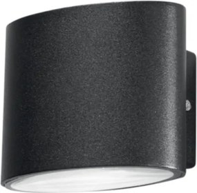 FAN LED-W-BOXTER NER Venkovní nástěnné svítidlo LED BOXTER černá hliník 2x4W 960lm CCT IP44 10x12,9x8,5 cm - FANEUROPE