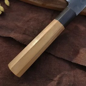 Kuchyňský Santoku nůž 7" Fangzuo ručně kovaný