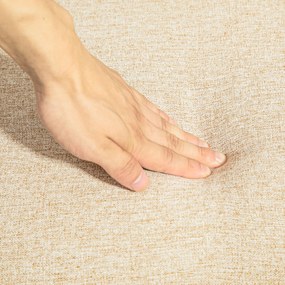 HOMCOM 2místná pohovka, pohovka se vzhledem lnu, kovové nohy, čalouněná pohovka, čalouněná dvojpohovka do obývacího pokoje, ložnice, 179 x 80 x 89 cm…