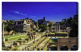 Obraz Pohled Na Forum Romanum Nedostatek Nedostatek Plátno Canvas 120x80