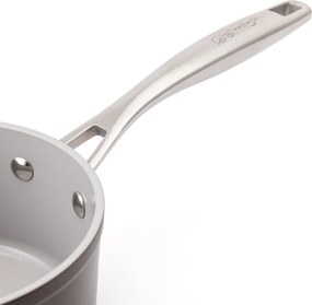 Elmich Nepřilnavý keramický rendlík Zen Ø 16 cm - hnědá