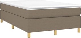 Rám postele s boxspringem taupe 120 x 200 cm textil 3120949