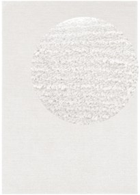 Hanse Home, Kusový koberec Cloud 103936 Cream, 80x150, bílá, obývací pokoj