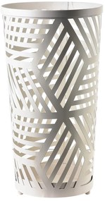Kovový stojan na deštníky Cedric White Line, 45,5x24 cm
