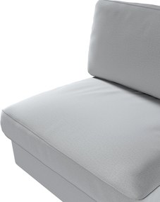 Potah na neskládací křeslo IKEA Kivik barva šedá látka sametová