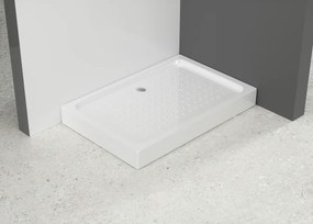 POINT LOR 100x80 Grape Obdélníkový sprchový kout s akrylátovou vaničkou