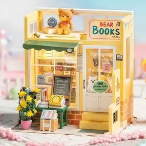 RoboTime miniatura domečku Medvědí knihkupectví / od 14 let