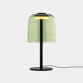 Skleněná stolní lampička Levels Table Barva: Zelená, Průměr: 220 mm