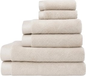 Výhodná sada ručníků a osušek MICRO COTTON, 6 ks Světle béžová