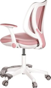 Dětská otočná židle růžová KA-C806 PINK