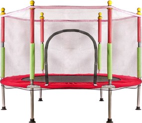 Creative Corner Dětská zahradní trampolína 140 cm červená