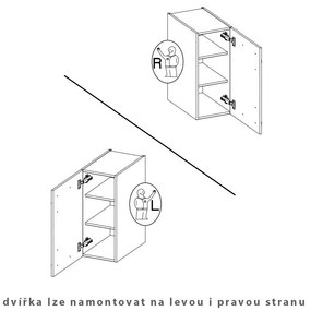 Kuchyňská linka LARA wh | ve tvaru L | 220x370 | UNI provedení | VÝBĚR TYPU ZÁSUVEK | bílá lesk