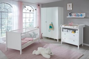 Dětský pokoj pro miminka THEBÉ s třídveřovou skříní