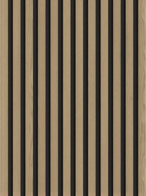 Mexen Lam-B, akustické stěnové lamely 275 × 30 cm, HDF deska 4 mm, technická dýha, dub ušlechtilý, S100-275307-3015-004