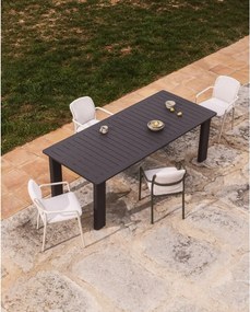 Béžová polstrovaná zahradní židle Linosa – Kave Home