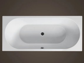 Santech GEMINI SLIM 170 x 75 cm SAGEM170-S vana akrylátová Koupelny Bernold