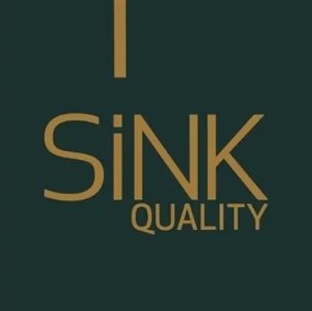 Sink Quality Universe, univerzální plastová výlevka 50x34x31 cm + sifon, 1-komorová, černá, SKQ-KGK50-BK