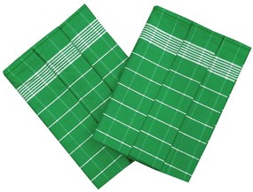 Svitap Utěrka Pozitiv Egyptská bavlna 50x70 cm zelená/bílá 3 ks