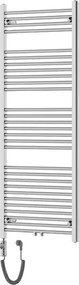 Mexen Mars, elektrické topné těleso 1500x600 mm + topná tyč 600 W, chromová, W110-1500-600-2600-01