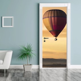 Fototapeta na dveře - Létající balón (95x205cm)