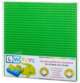 L-W Toys Základová deska 32x32 světle zelená