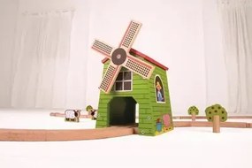 Bigjigs Rail Větrný mlýn / od 3 let