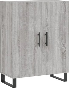 Skříň highboard šedá sonoma 69,5 x 34 x 180 cm kompozitní dřevo 3198239