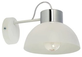 TK Lighting Nástěnné svítidlo TEDI 1xE27/60W/230V bílá/chrom TK3388