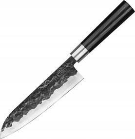 Samura Černý kuchyňský nůž santoku SBL-0095