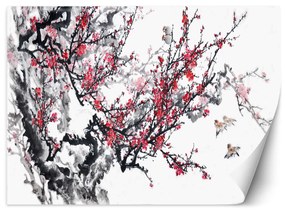 Gario Fototapeta Třešňové květy Materiál: Vliesová, Rozměry: 200 x 140 cm