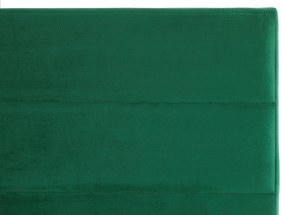 Sametová, zelená postel 180 x 200 cm BELLOU Beliani
