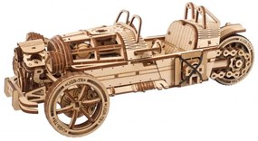 Ugears 3D dřevěné mechanické puzzle Tříkolka UGR-S