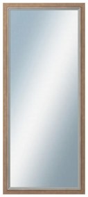 DANTIK - Zarámované zrcadlo - rozměr s rámem cca 60x140 cm z lišty AMALFI okrová (3114)