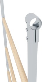 PawHut dřevěný žebřík pro kuřata, hřiště pro kuřata Prolézačka pro 4-6 kuřat 140 x 86 x 2,5 cm přírodní dřevo