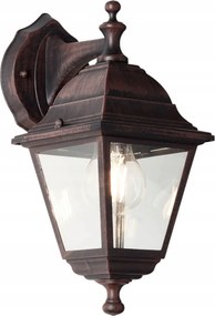Retro nástěnné svítidlo Nissie 90992A55 Brilliant, lampa rezavá