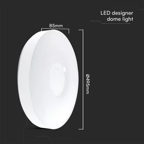 LED Stmívatelné stropní svítidlo LED/60W/230V 3000-6500K 49,5 cm bílá + DO