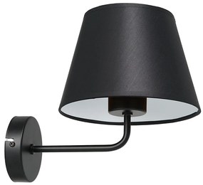 Nástěnná lampa ARDEN 1xE27/60W/230V černá/bílá