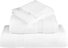 Prémiové ručníky pro hosty SOLUND 4 ks bílé 30x50 cm 600 g/m² 137121