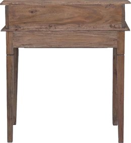Psací stůl se zásuvkami 90x50x101 cm masivní mahagonové dřevo 283912