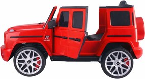 LEAN CARS Elektrické autíčko na baterie Mercedes G63 S306-1 červené