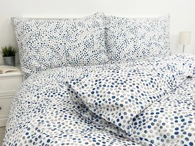 Písecké lůžkoviny bavlněné povlečení kamínky 200x200 Zapínání: knoflík, Velikost polštáře: 70x90