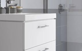 Cersanit - SET skříňka + umyvadlo, bílá, LARA CITY 50, S801-141-DSM
