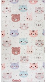 Slonovinový pratelný dětský koberec 80x150 cm Cute Animals – Vitaus
