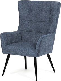 Relaxační křeslo modrá AK-315 BLUE2 (64 x 73) cm